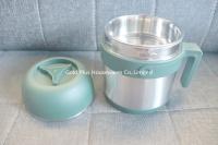 China Double Wall Vacuum Insulated Lunch Box 1.5L Stainless Steel Food Flask for sale