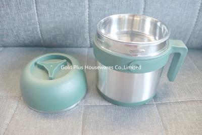 China Double Wall Vacuum Insulated Lunch Box 1.5L Stainless Steel Food Flask for sale
