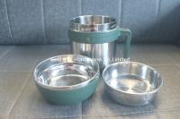 China Kitchenware Stainless Steel Lunch Box Custom Logo Stain Soup Cup Vacuum Flask for sale