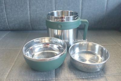 China Kitchenware Stainless Steel Lunch Box Custom Logo Stain Soup Cup Vacuum Flask for sale