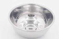 China 22cm Stainless Steel Wash Bowl 135g LFGB Certified Kitchen Serving Tray for sale