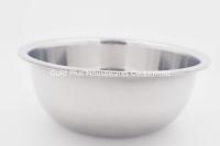 China 30cm 300g Extra Large Stainless Steel Dog Water Bowl Durable Pet Bowl for sale