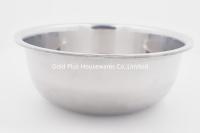 China 32cm Stainless Steel Fruit Washing Basin 0.4mm Thick Stackable Kitchen Bowl for sale