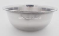 China 38cm Stainless Steel Wash Basin 480g Kitchen Sink Bowl Durable Easy Clean for sale