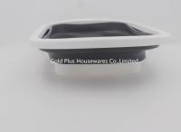 China Foldable Silicone Chopping Board with PP Dish Tub 40x30x3cm 0.118CBM for sale