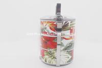 China 18cm Stainless Steel Tiffin Box 2-5 Layers Portable Food Carrier Thickened Take Away Container for sale