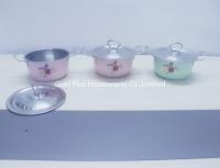 China Stainless Steel Cooking Pot 20cm 0.085CBM Two Handle Food Warmer for Induction Hob for sale