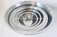 China 14cm Stainless Steel Mixing Bowl 201 Grade Mirror Polished Serving Preservation Basin for sale