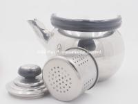 China Non Electric 2L Stainless Steel 201 Flat Bottom Tea Kettle with Bakelite Handle for sale