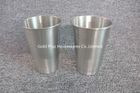China 500ml 304 Stainless Steel Cappuccino Coffee Cup Outdoor Promotional Gift for sale