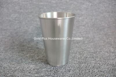 China 304 Stainless Steel Milk Cup 500ml Festival Gift Elegant Silver Coffee Tea Cup for sale