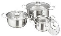 China Stainless Steel Cooking Pot Non Stick 16cm 20cm 24cm Korean Soup Pot for sale