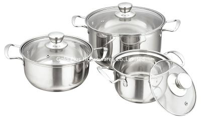 China Stainless Steel Cooking Pot Non Stick 16cm 20cm 24cm Korean Soup Pot for sale