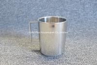 China 400ml Stainless Steel Coffee Tumbler 10cm Height with Handle for Beer Tea for sale