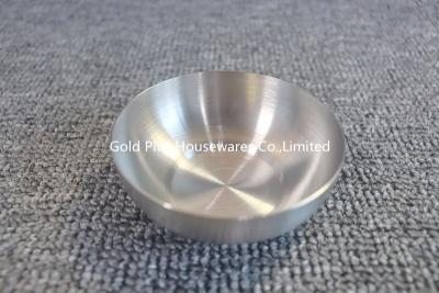China 304 Stainless Steel Round Dipping Sauce Bowl 8.5cm Diameter Silver Buffet Serving Dish for sale