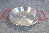 China Stainless Steel Frying Pan Set 24cm Modern Luxury Nonstick Seafood Paella Pan Home Kitchen for sale