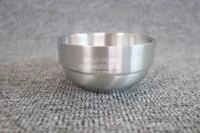 China Stainless Steel Rice Bowl for Kids 304 10cm 14cm Hard to Break Noodle Snack Bowl Natural Color for sale