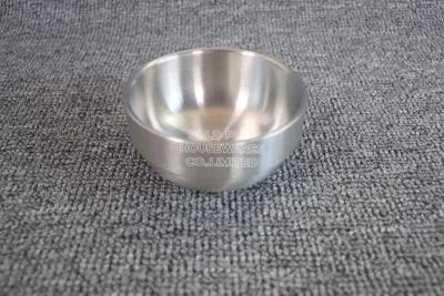 China 304 Stainless Steel Heat Insulated Bowl 14cm Non-Stick Kitchen Serving Bowl for sale