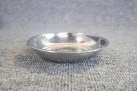 China 304 Stainless Steel Round Soy Sauce Plate 9.3cm Dipping Dish for Sushi Buffet Appetizer for sale