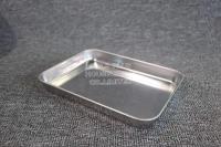 China Stackable Stainless Steel Food Serving Trays 304 Mirror Polish 23cm to 60cm Hotel Baking Sheet for sale