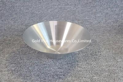 China 304 Stainless Steel Round Tray 16cm 22cm 28cm Dessert Salad Fruit Platter for sale