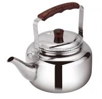China 4L Stainless Steel Stovetop Whistling Kettle Corrosion Resistant Tea Kettle for sale
