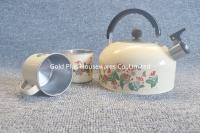 China Stainless Steel Whistling Tea Kettle 2.5L Safety Lid Cooking Water Pot for Gas Stove for sale