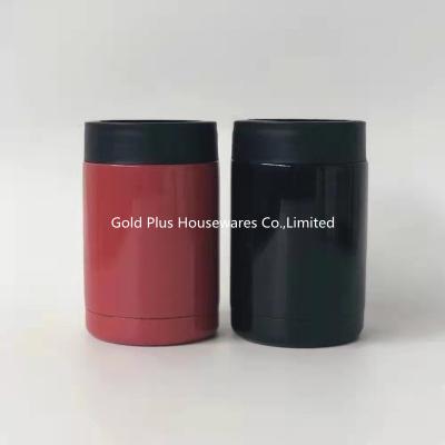 China Insulated Stainless Steel Beer Can Cooler 16oz 20oz Double Wall Vacuum Outdoor Beverage Cup for sale