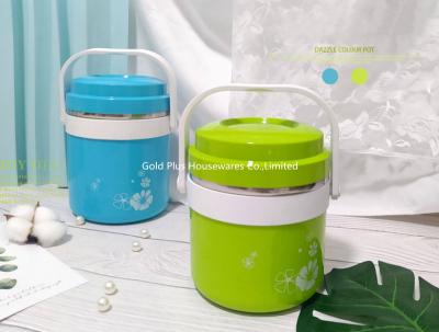 China Double Wall Stainless Steel Food Flask 1.5L 1.9L Insulated Thermos for Kids Travel for sale
