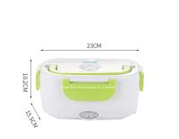 China LFGB Stainless Steel Electric Lunch Box 110V 220V Portable Food Heater Picnic for sale