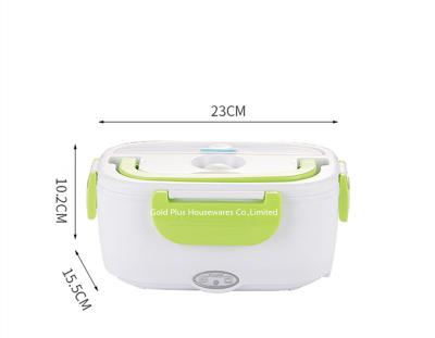 China LFGB Stainless Steel Electric Lunch Box 110V 220V Portable Food Heater Picnic for sale