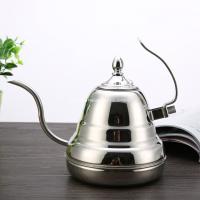 China Stainless Steel Hand Drip Coffee Pouring Kettle 1.8L Vacuum Tea Pot for sale