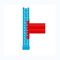 China Muti Tier Rack Selective 1000KG-4500KG Warehouse Storage Shelves for sale
