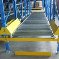 China Warehouse Storage Gravity Flow Racks Gravity Feed Shelving With Roller for sale