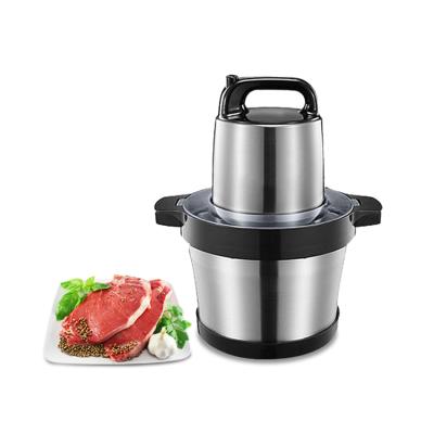 China Household Universal High Capacity Food Vegetable Cutter Mini Electric Mixer Frozen Meat Grinder for sale