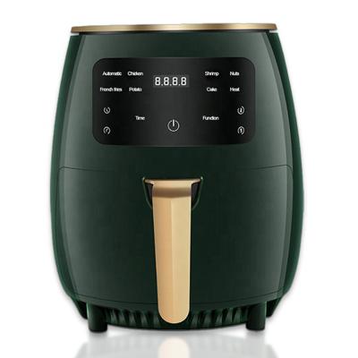 China Pop selling air fryer portable air fryer deep chip fryer stainless steel liner hot air fryer oven 4.5l for sale