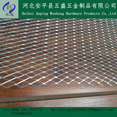 China Improved Plaster Grip Expanded Metal Lath Sheet For Curved Wall Surfaces for sale