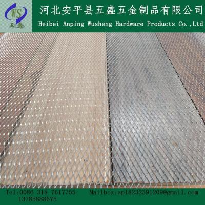 China Galvanized Steel Flat Expanded Metal Lath 27 inch × 97 inch for Plaster Reinforcement for sale