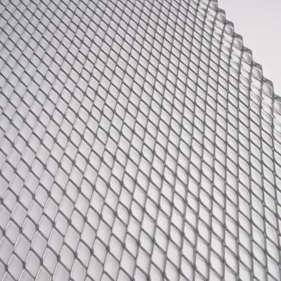 China Enhanced Keying Surface Diamond Mesh Metal Lath Galvanised For Interior Plaster Base for sale