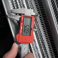 China Pre Notched Hot Dip Galvanized Steel 3/8