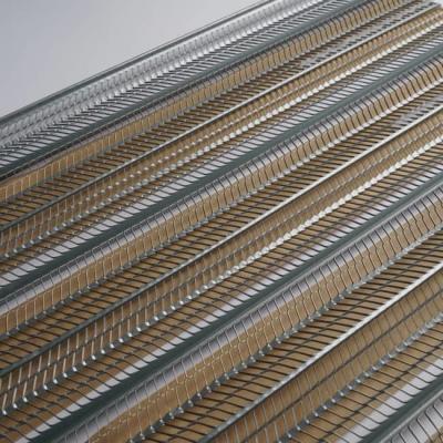 China Enhanced Keying Performance 3/8 Inch High Rib Metal Lath With Paper For 3 Coat Stucco System for sale