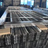 China G60 Steel Galvanised Rib Lath Sheet For Durable Concrete Formwork Solution for sale