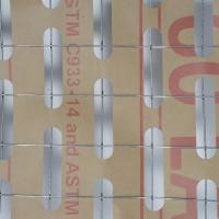 China Waterproof Double Paper Welded Wire Lath Easy Installation Stucco Mesh 2×2in for sale