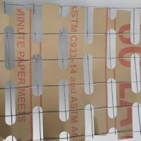 China Astm C847 Code Compliant Welded Wire Lath With Kraft Paper Backing For Stucco Systems for sale