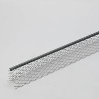 China Integrated Metal Drywall Corner Bead Flange Expanded  With 1 Inch Wing for sale