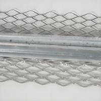 China ASTM C1063 / EN 14353 Expanded Corner Bead Flexible Flange Design 1 1/4 Inch Wing Width for sale