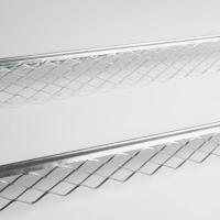 China Quick Mud Keying Slots Expanded Corner Bead 8 Ft 10 Ft For 90 Degree Internal Corners for sale