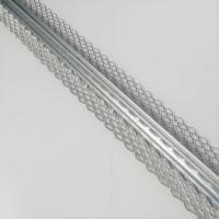 China Diamond Mesh Expanded Corner Bead With Improved Plaster Bond 0.35mm-0.65mm Standard Thickness for sale
