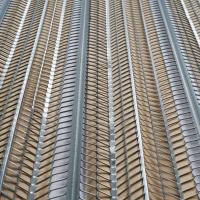 China Moisture Barrier Paper Backed 3/8 Inch Hi Metal Rib Lath For Stucco And Plaster for sale