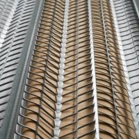 China Deep Rib Reinforced 3 8 Inch Hi Rib Metal Lath With Paper 27x97 Inch Sheet for sale